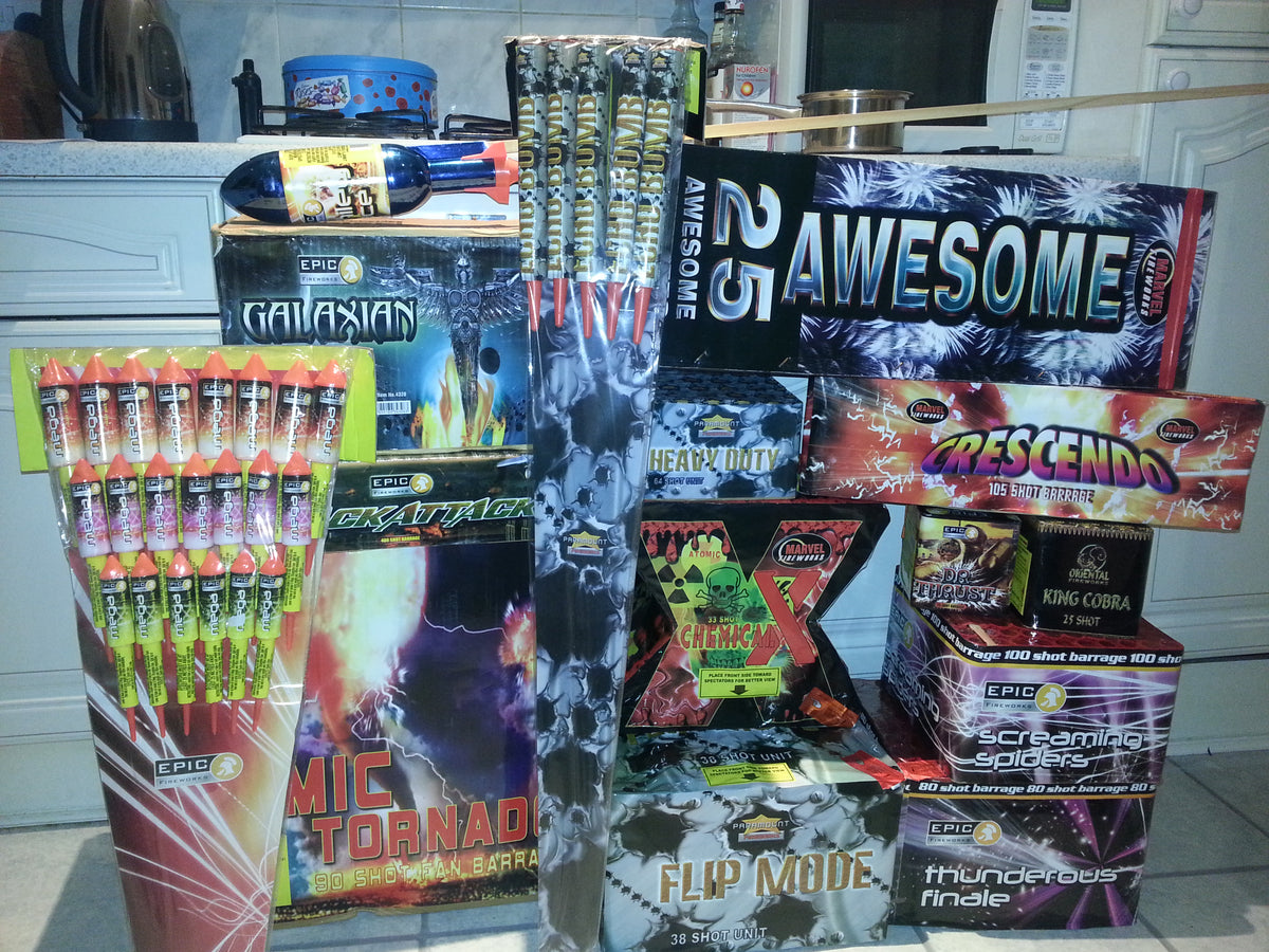 Behind The Scenes Of A Professional Firework Display - In Slow Motion ...