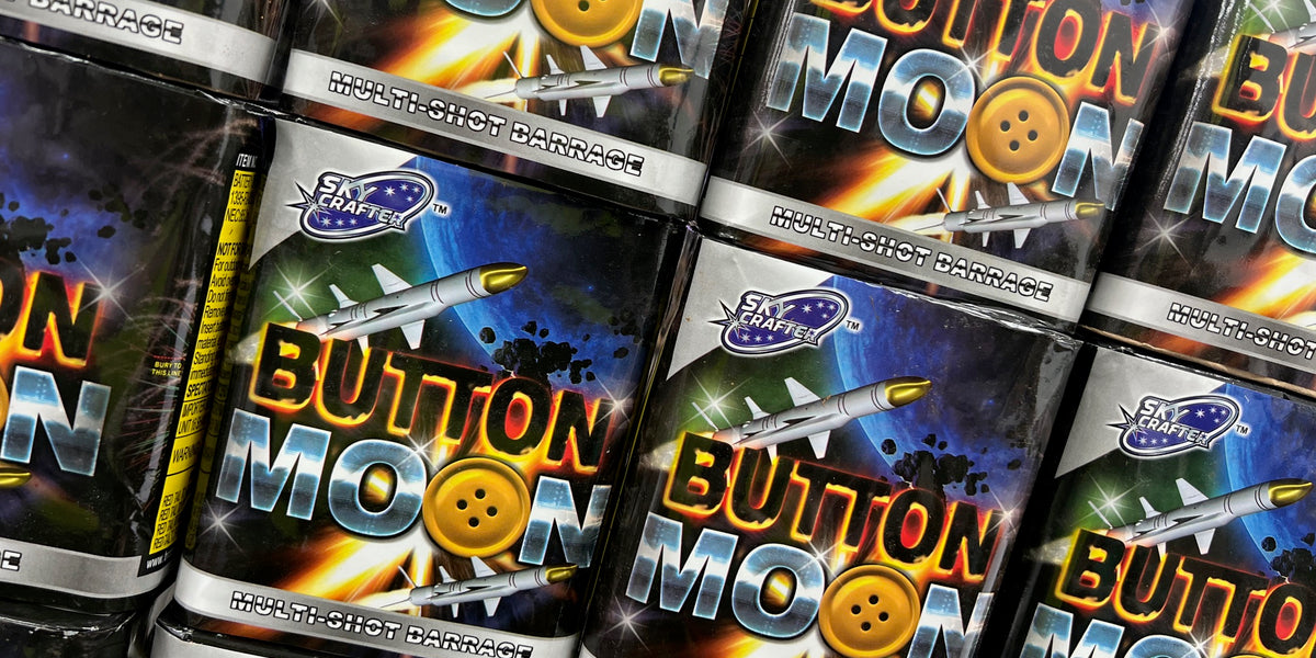 New For 2024 - Button Moon 12 Shot Firework Cake — Epic Fireworks
