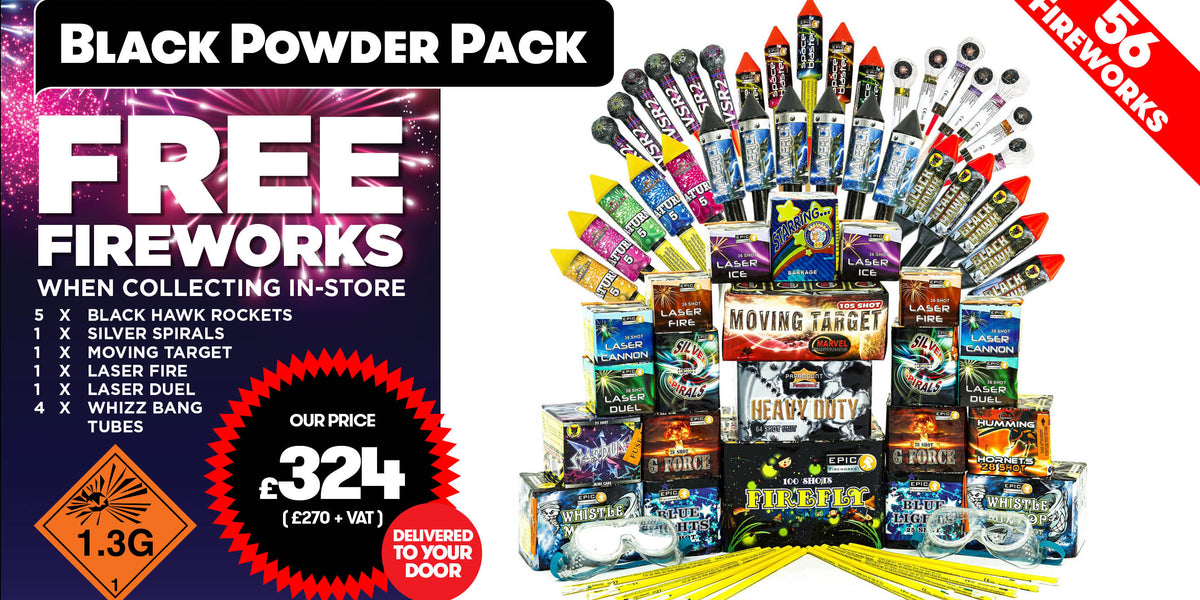 Black Powder Diy Firework Pack #epicfireworks — Epic Fireworks