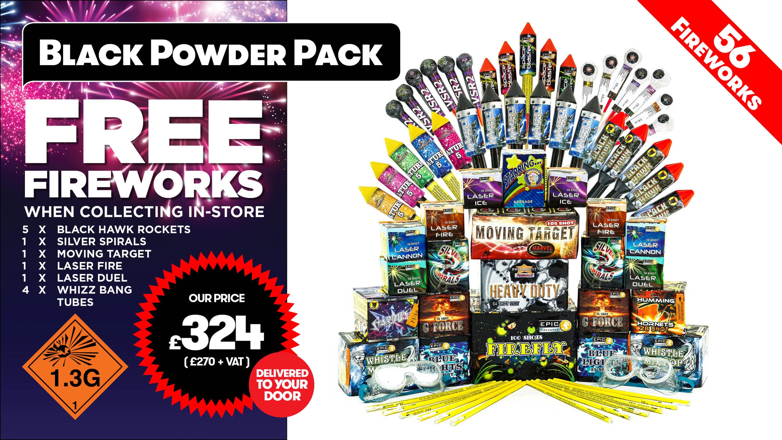 Black Powder Diy Firework Pack #epicfireworks — Epic Fireworks