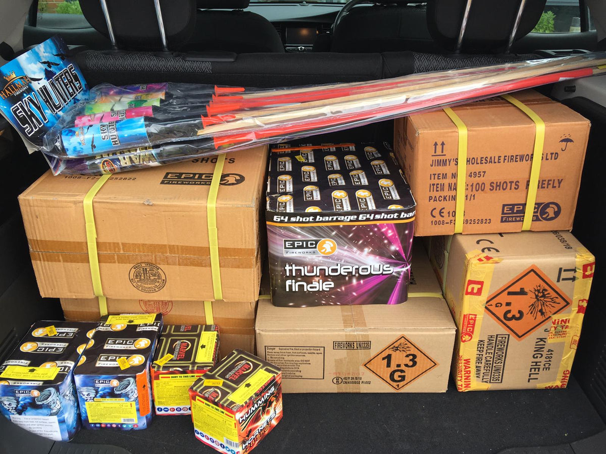 Epic Fireworks Display Kits - Be a Firestarter