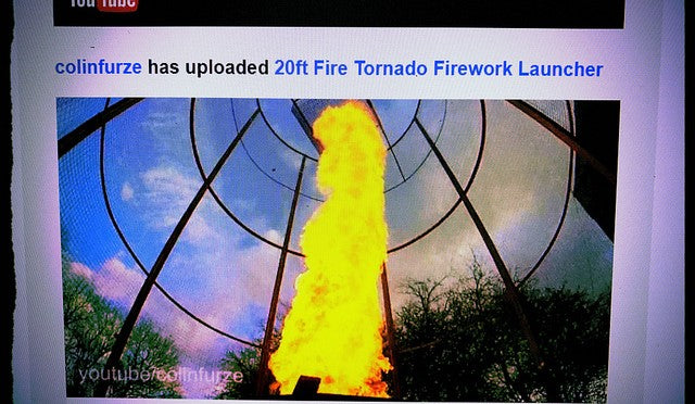 Fire Tornado Rocket Launcher — Epic Fireworks