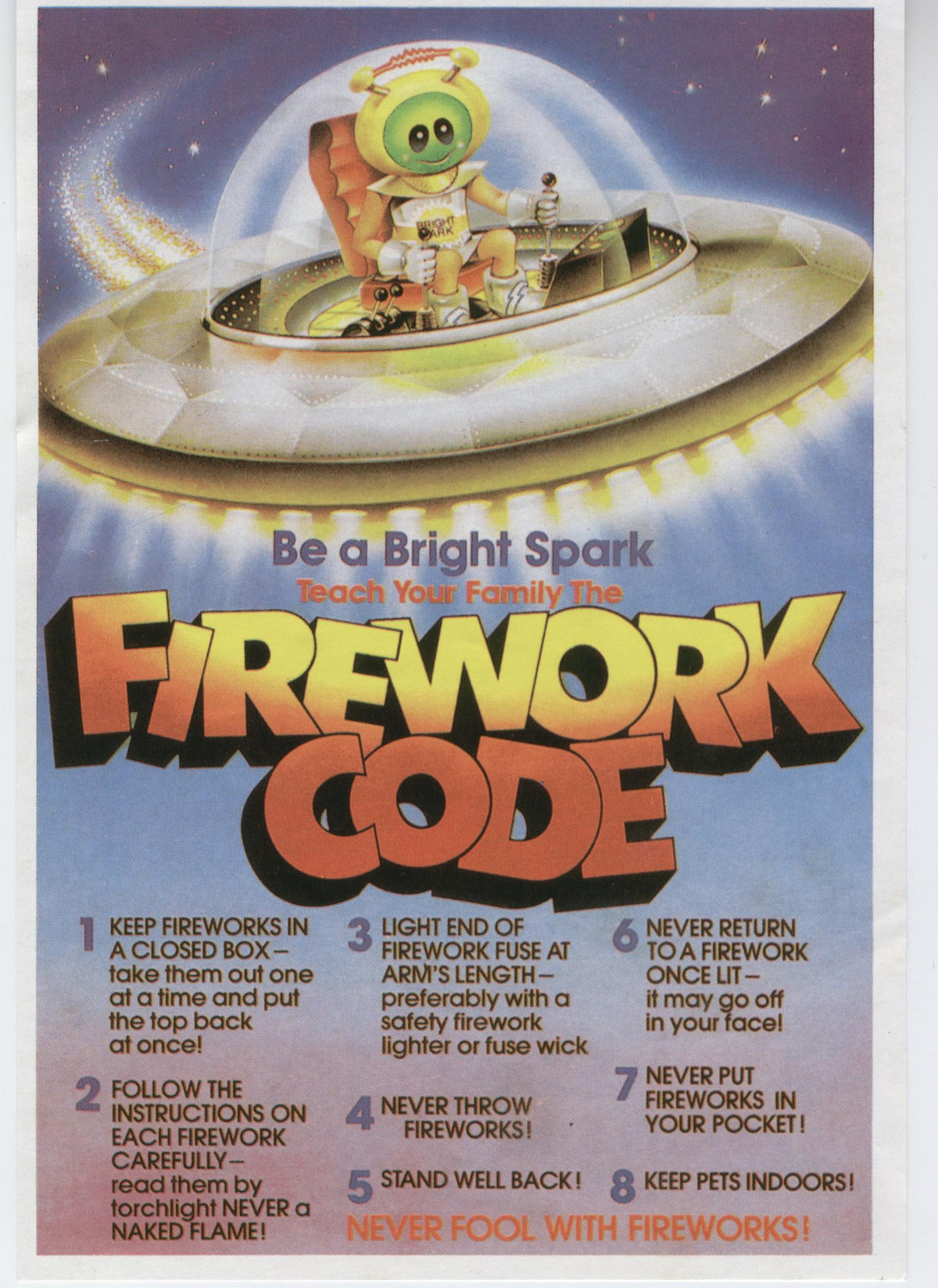 The Firework Code & Safety - UK — Epic Fireworks