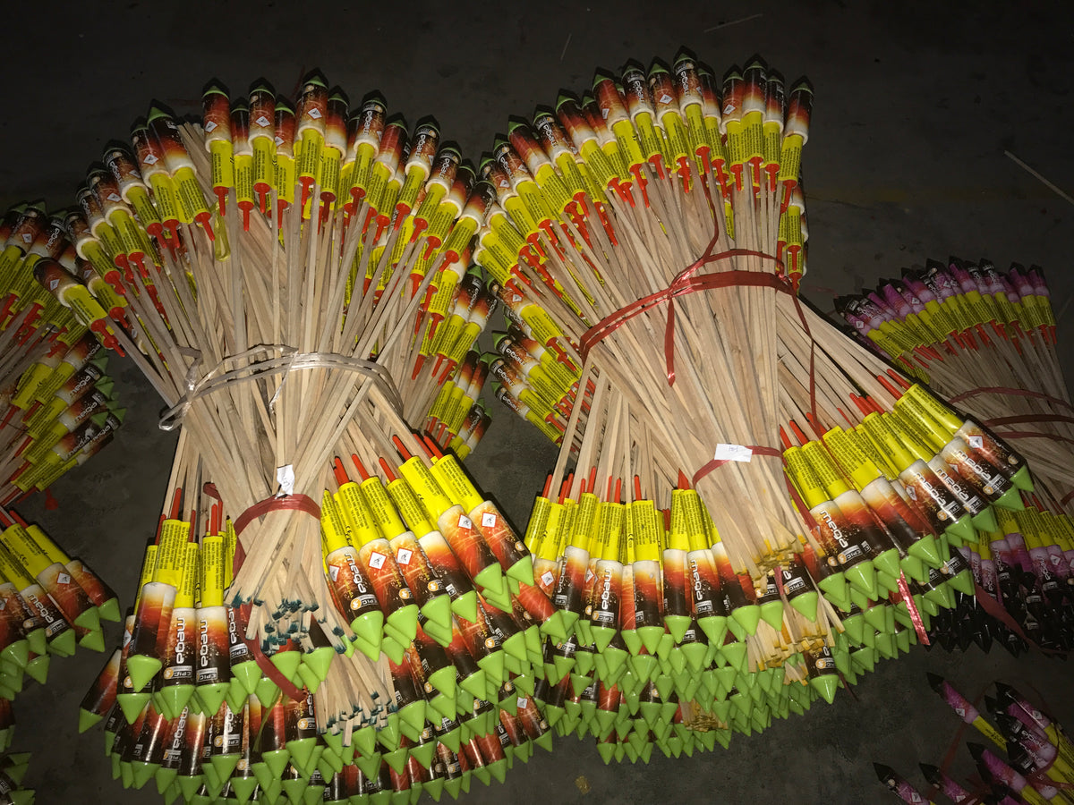 Jimmy Testing Rockets In China — Epic Fireworks