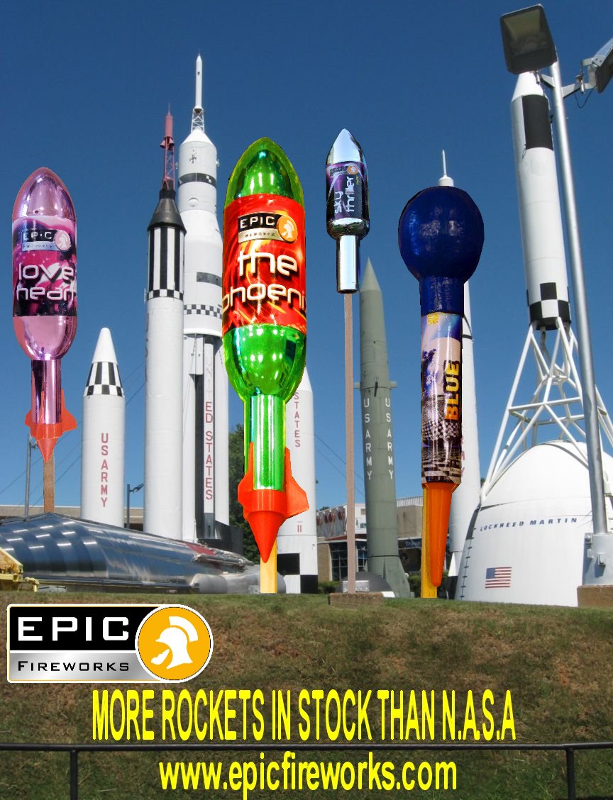 Deep-Space Fireworks — Epic Fireworks