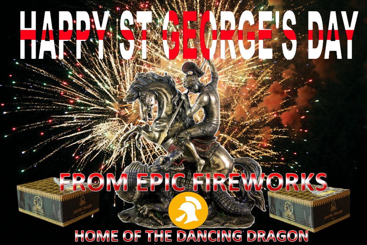 St Georges Day Fireworks Bexhill Bonfire Society — Epic Fireworks