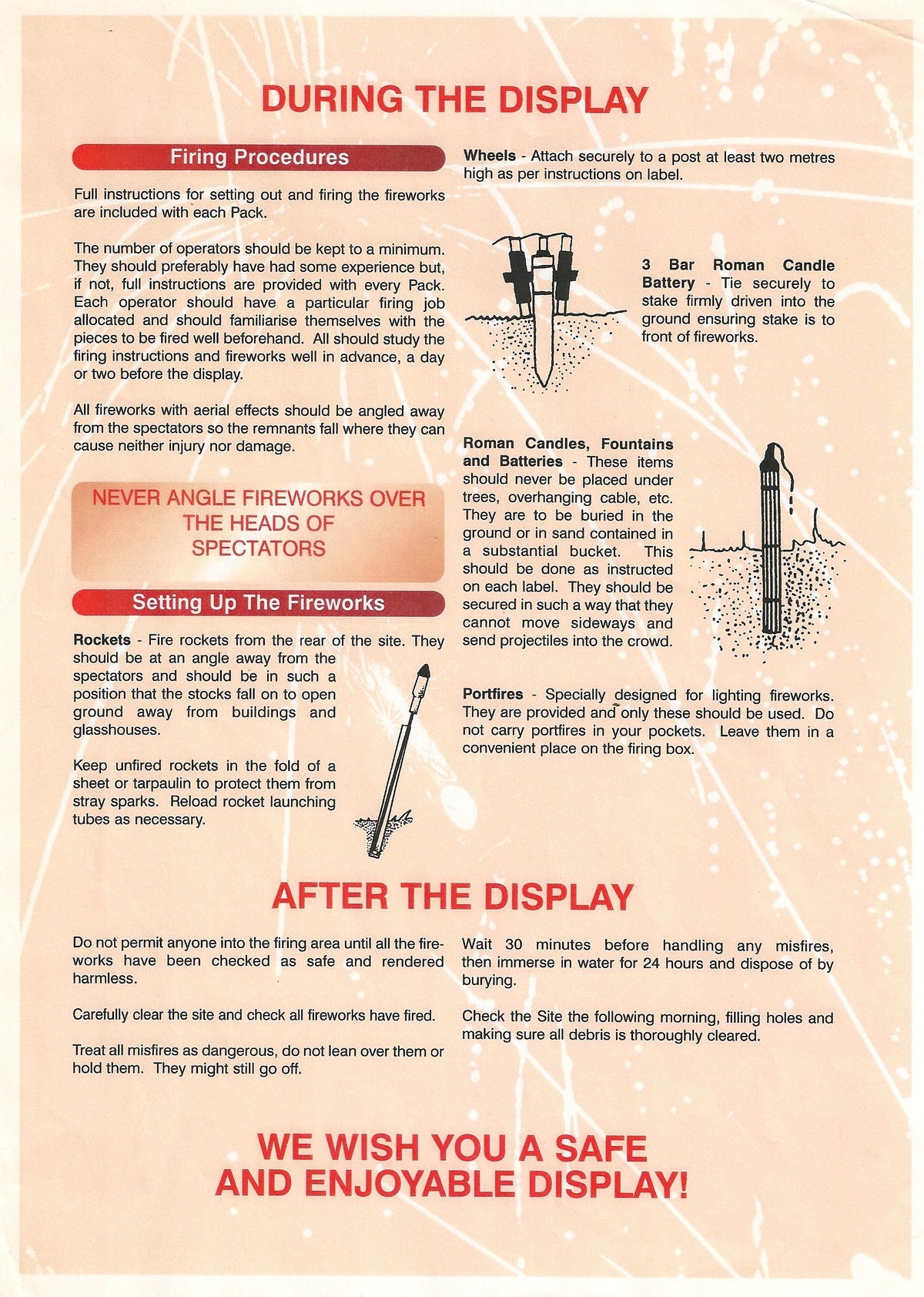 What To Do In An Emergency? — Epic Fireworks