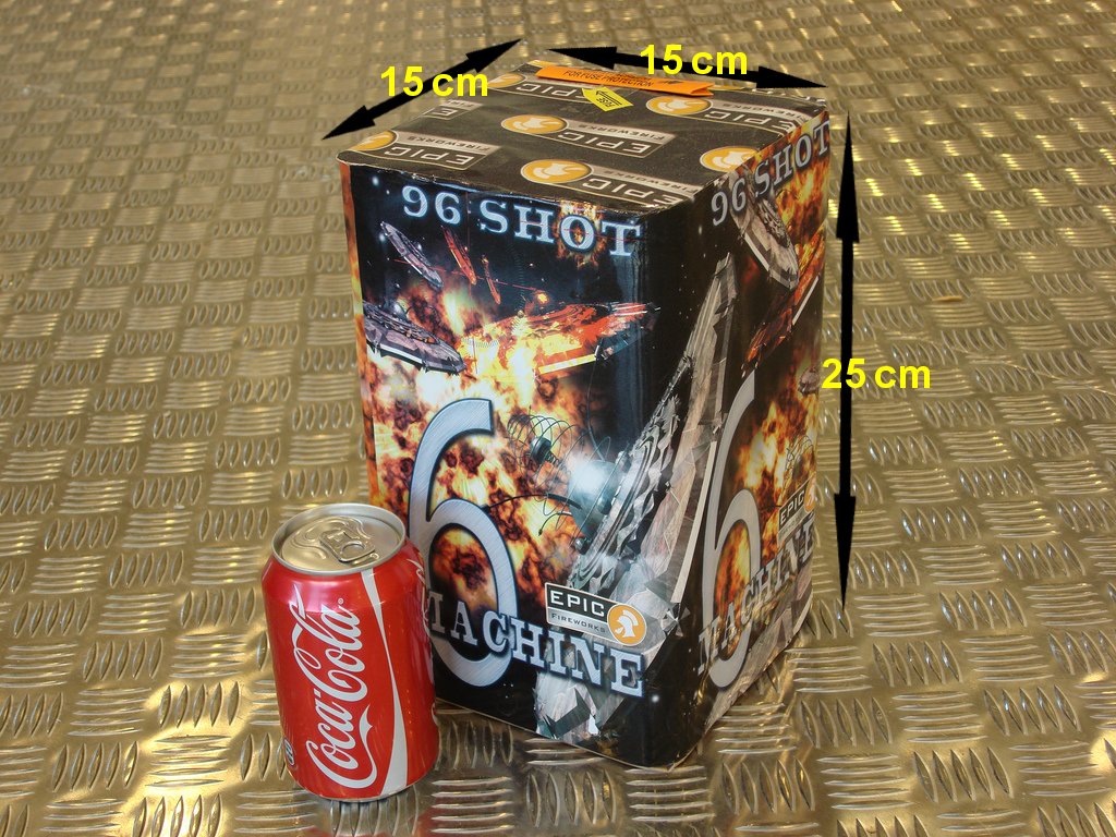 Six Machine Barrage - 96 Shots of Mayhem — Epic Fireworks