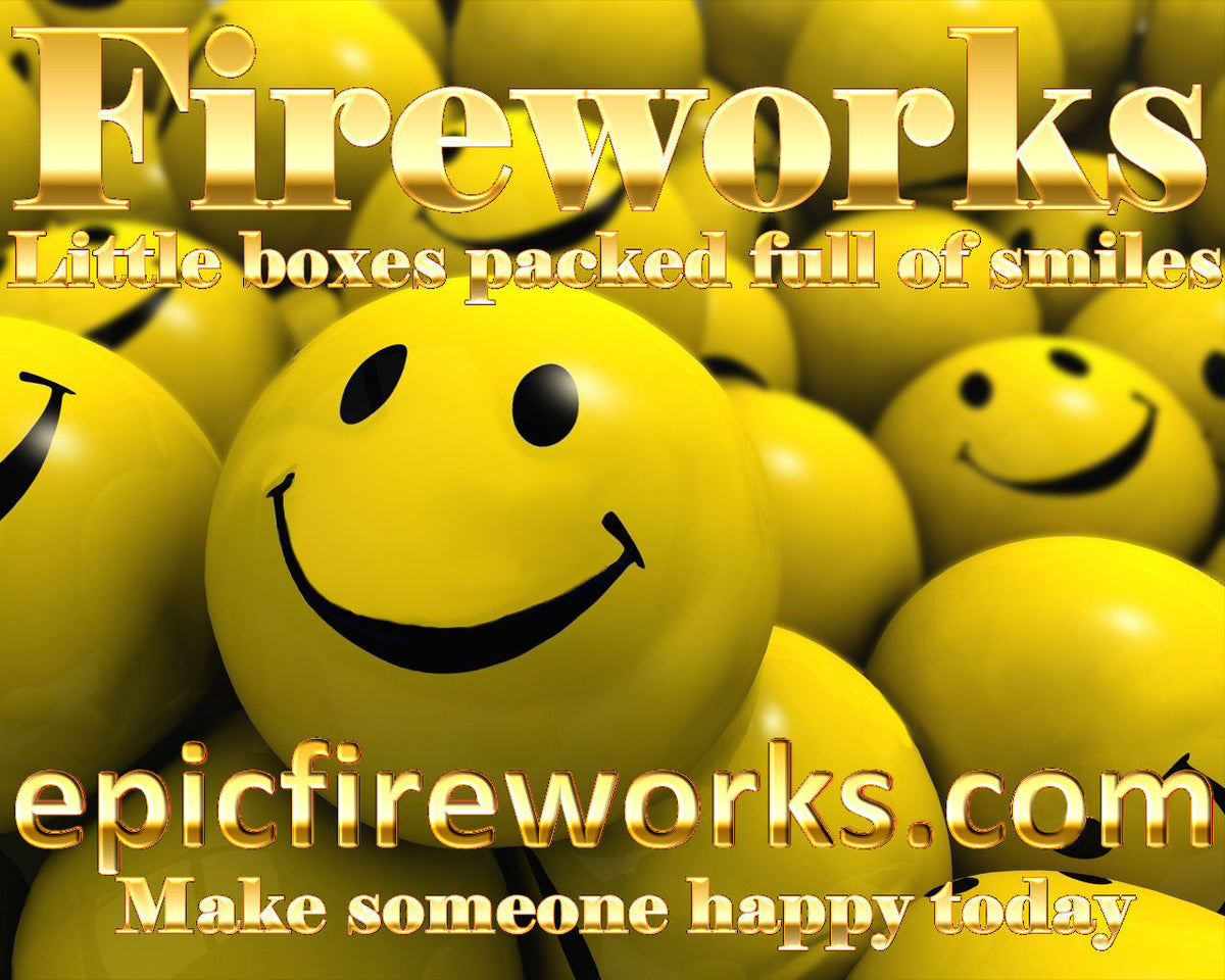 Smiley Face Rocket — Epic Fireworks