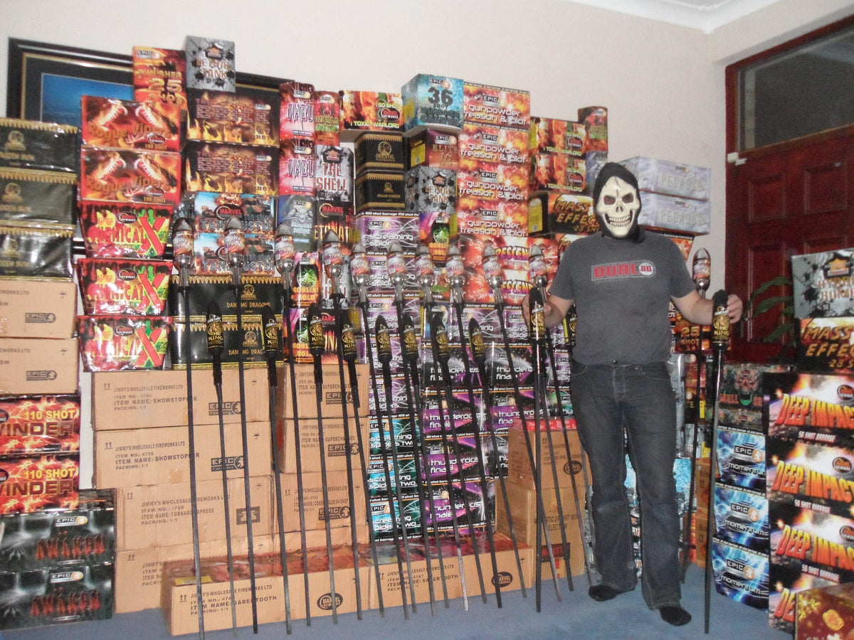 Over 9 Tons of fireworks go up in smoke — Epic Fireworks