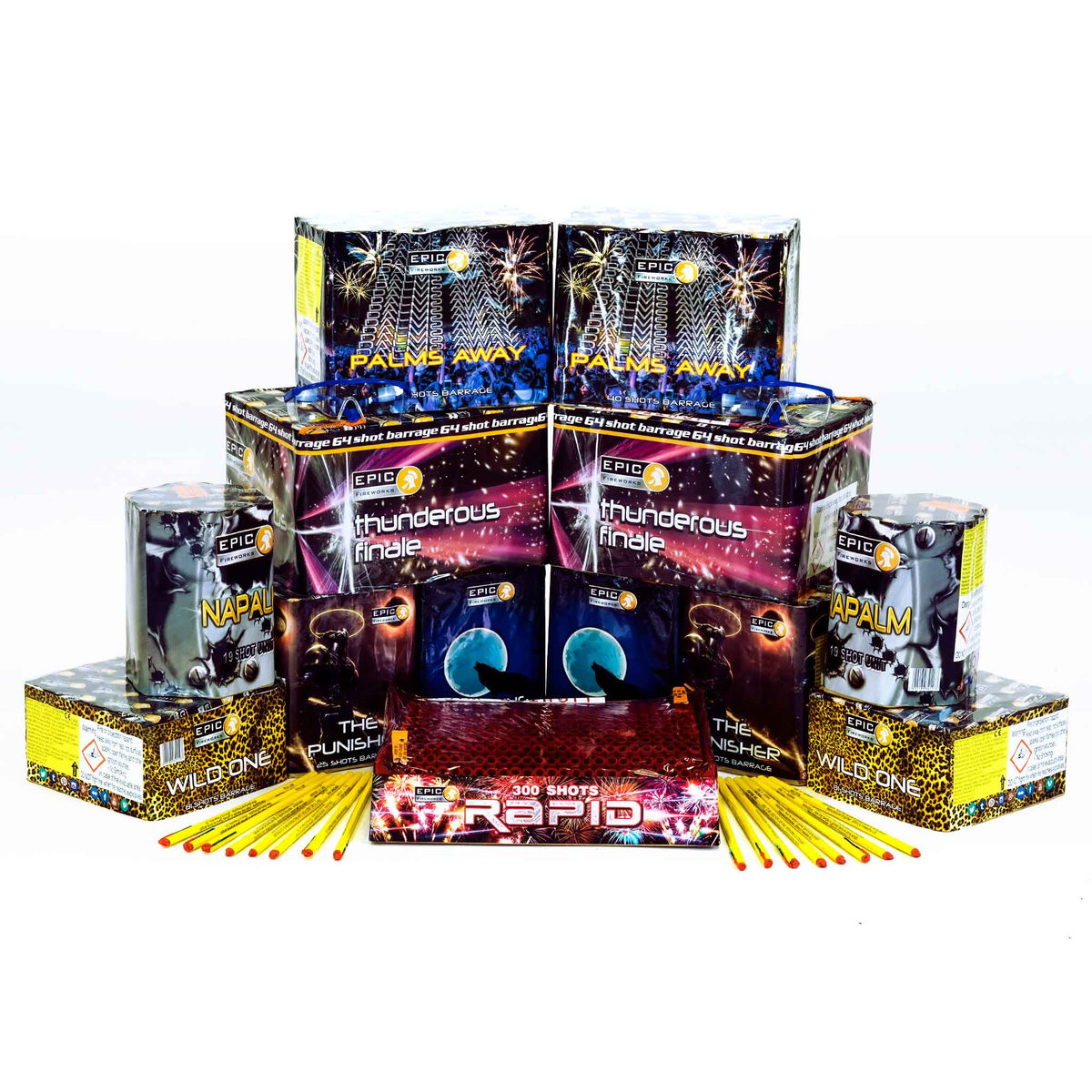 DIY Wedding Packs by Epic Fireworks