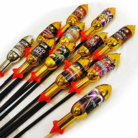 1.3G Firework Rockets by Epic Fireworks