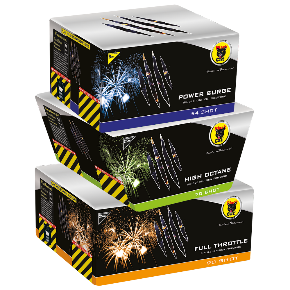 Single Ignition Firework Barrages by Epic Fireworks