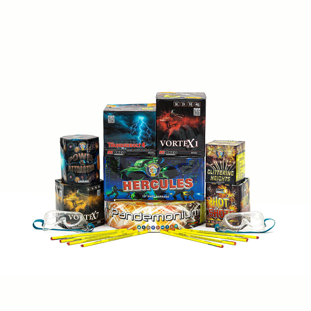 Firework Kits and Packs by Epic Fireworks