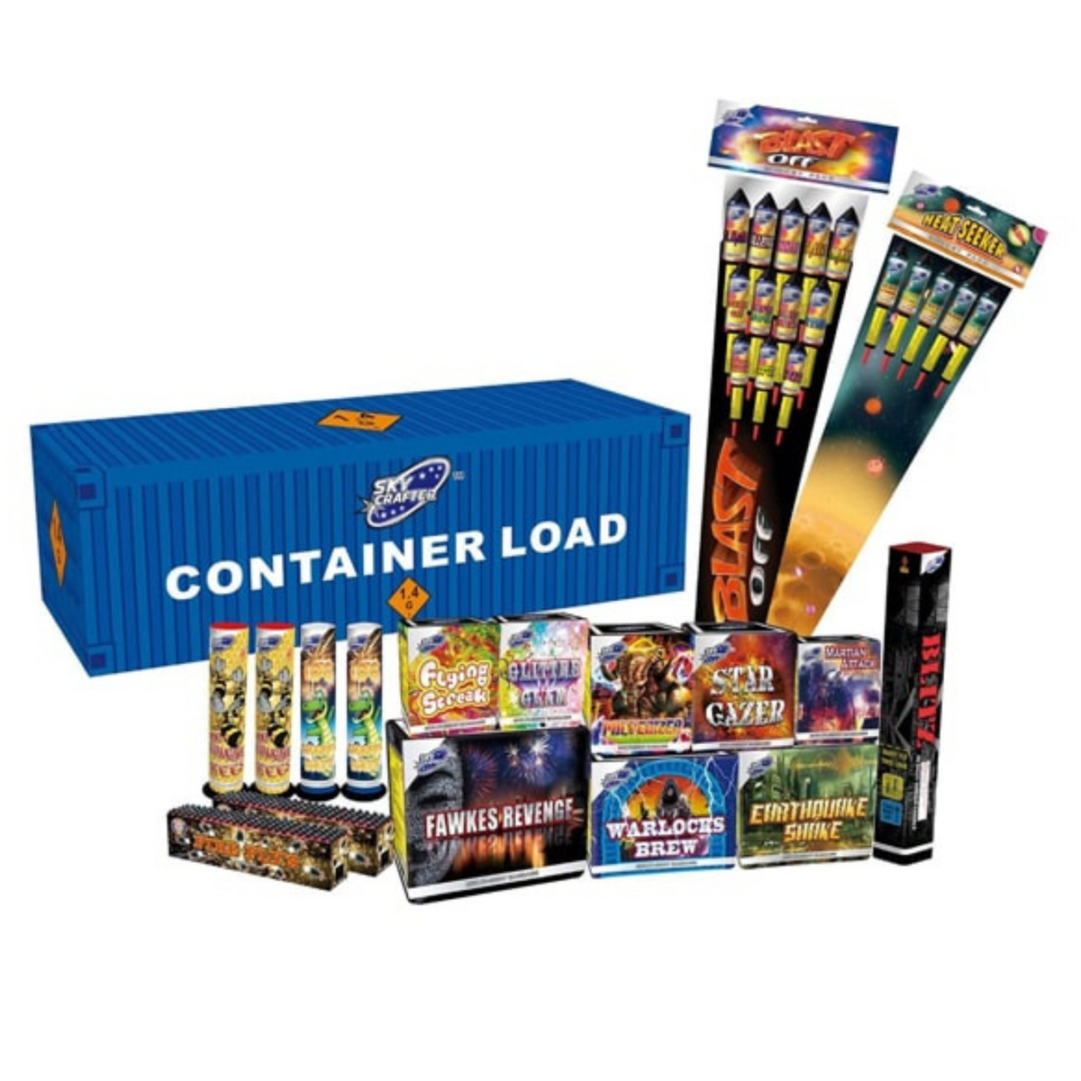 Container Load Firework Assortment by Brothers Pyrotechnics — Epic ...