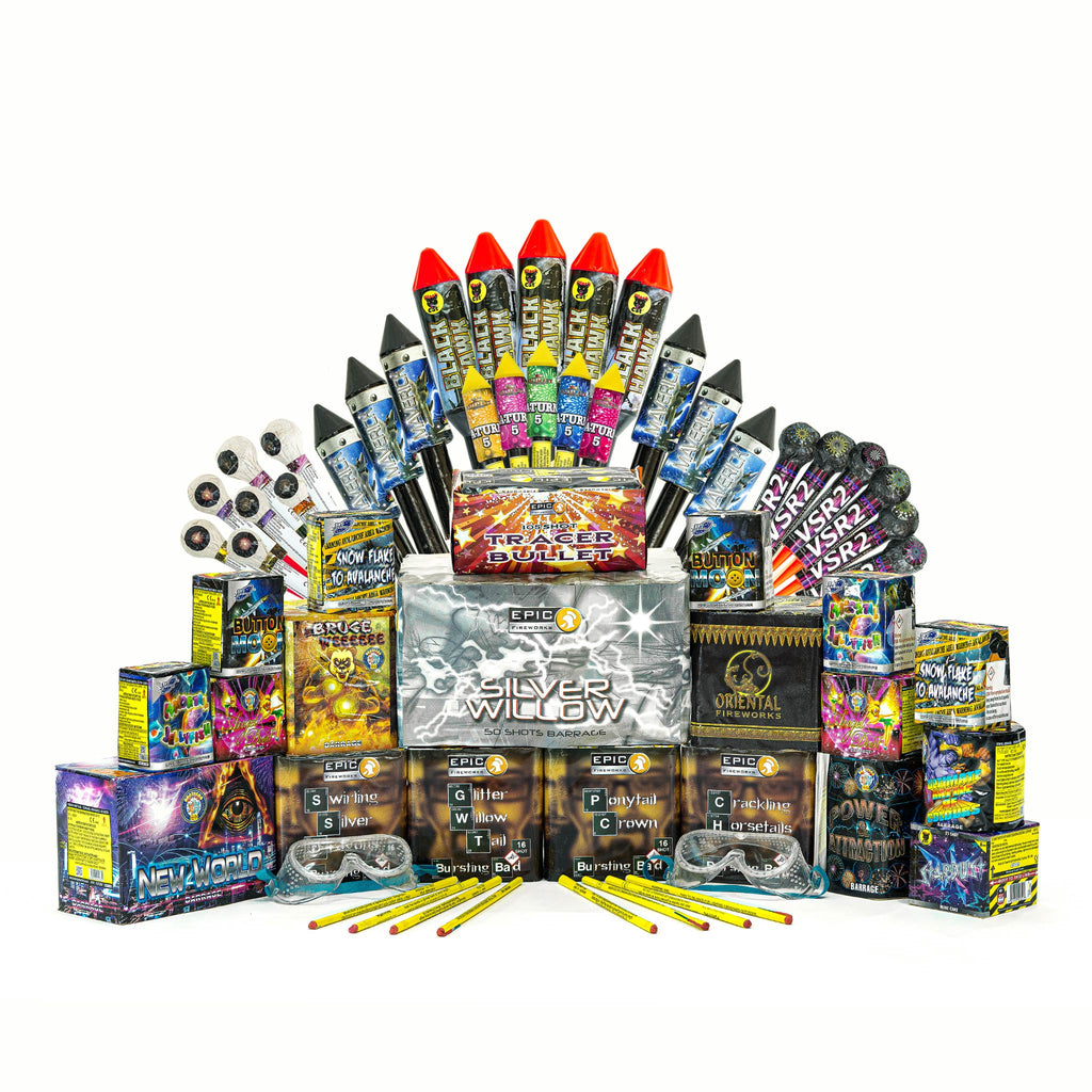 Firework Kits and Packs by Epic Fireworks