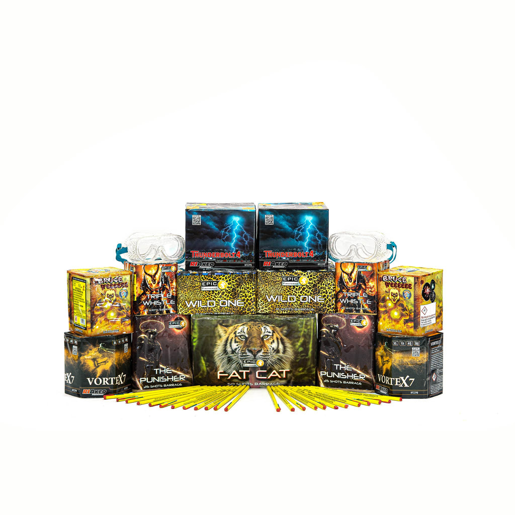 Firework Kits and Packs by Epic Fireworks