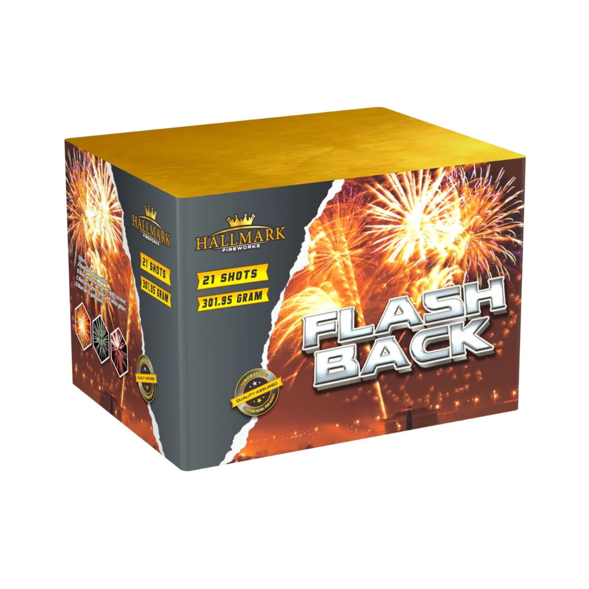 Flash Back 21 Shot Single Ignition Firework by Hallmark Fireworks ...