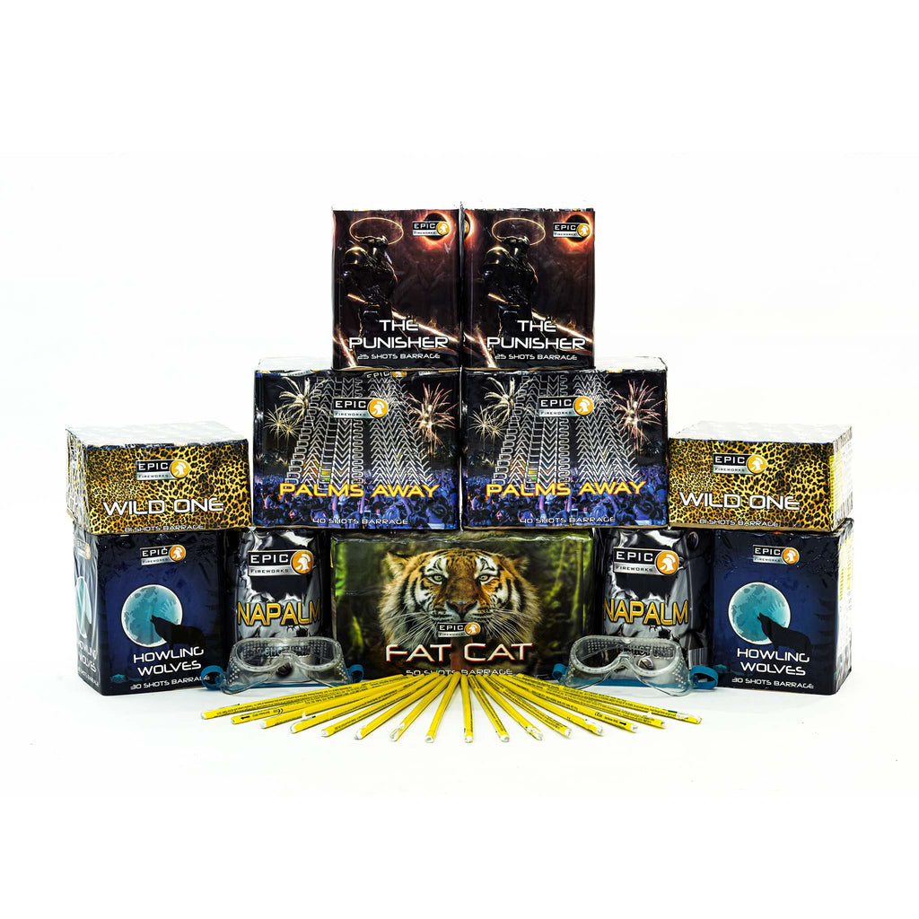 Firework Kits and Packs by Epic Fireworks