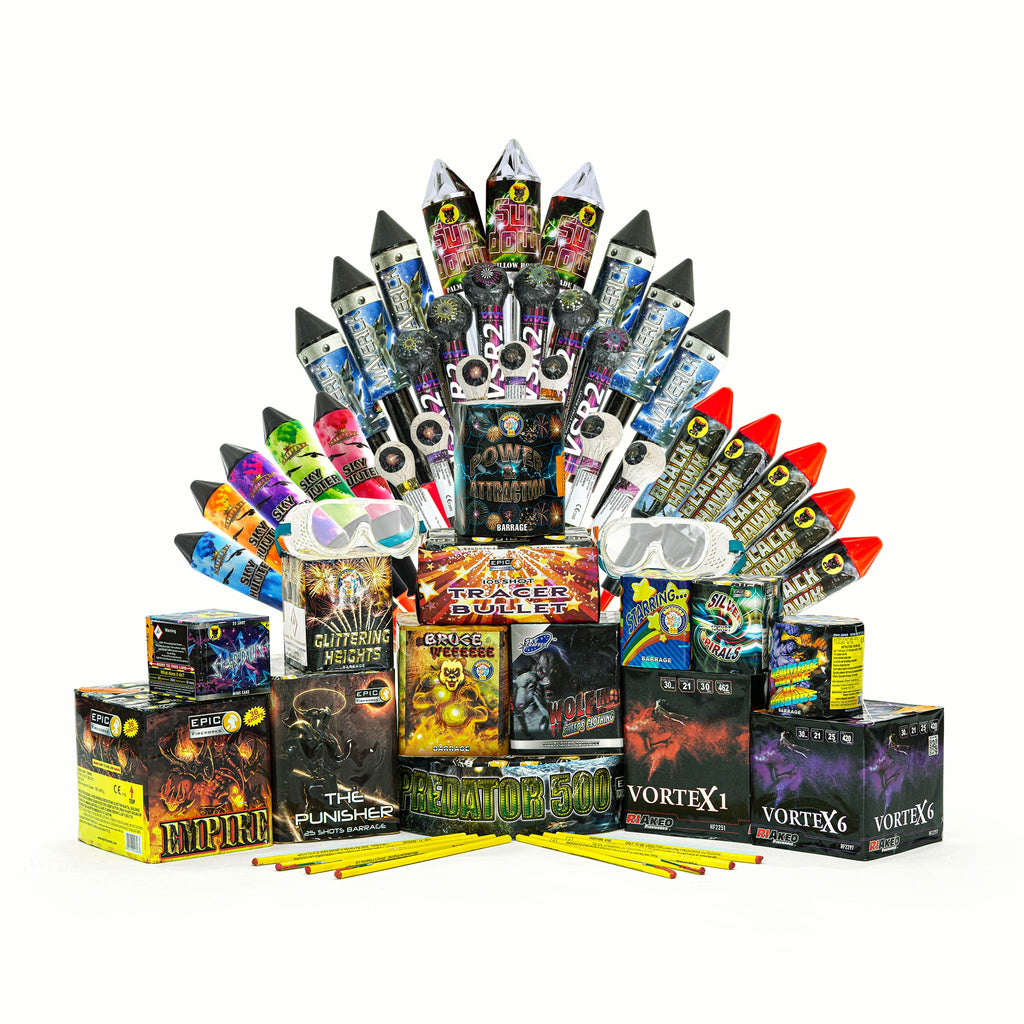 Firework Kits and Packs by Epic Fireworks