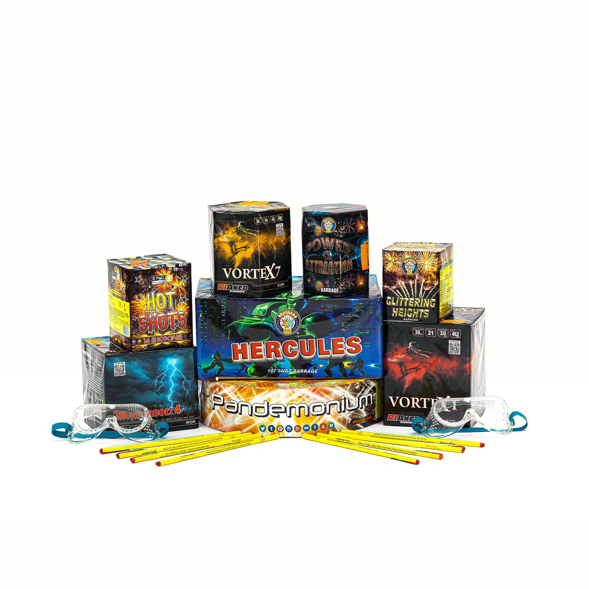 Firework Kits and Packs by Epic Fireworks