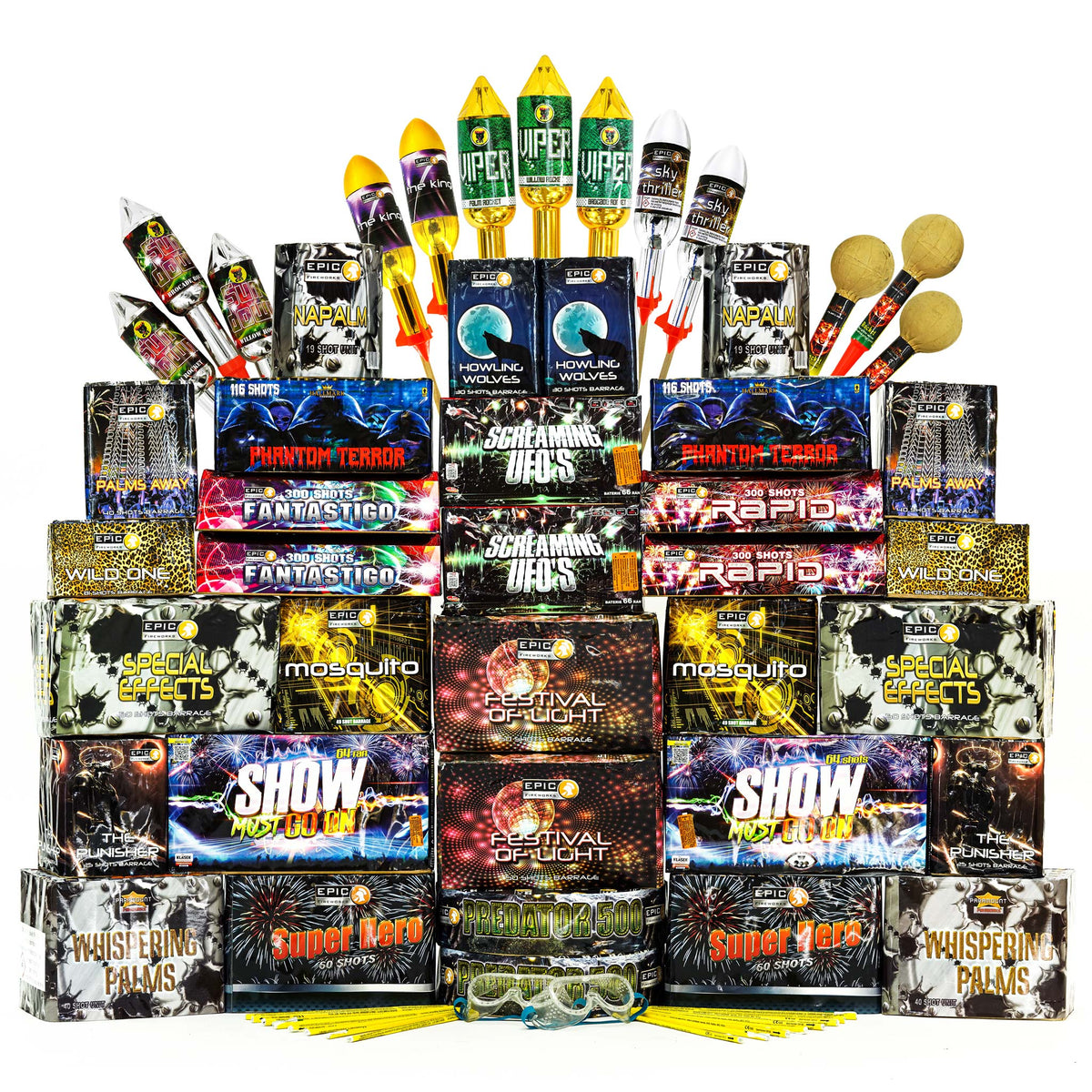 Ultimate New Year Experience Firework Pack by Epic Fireworks