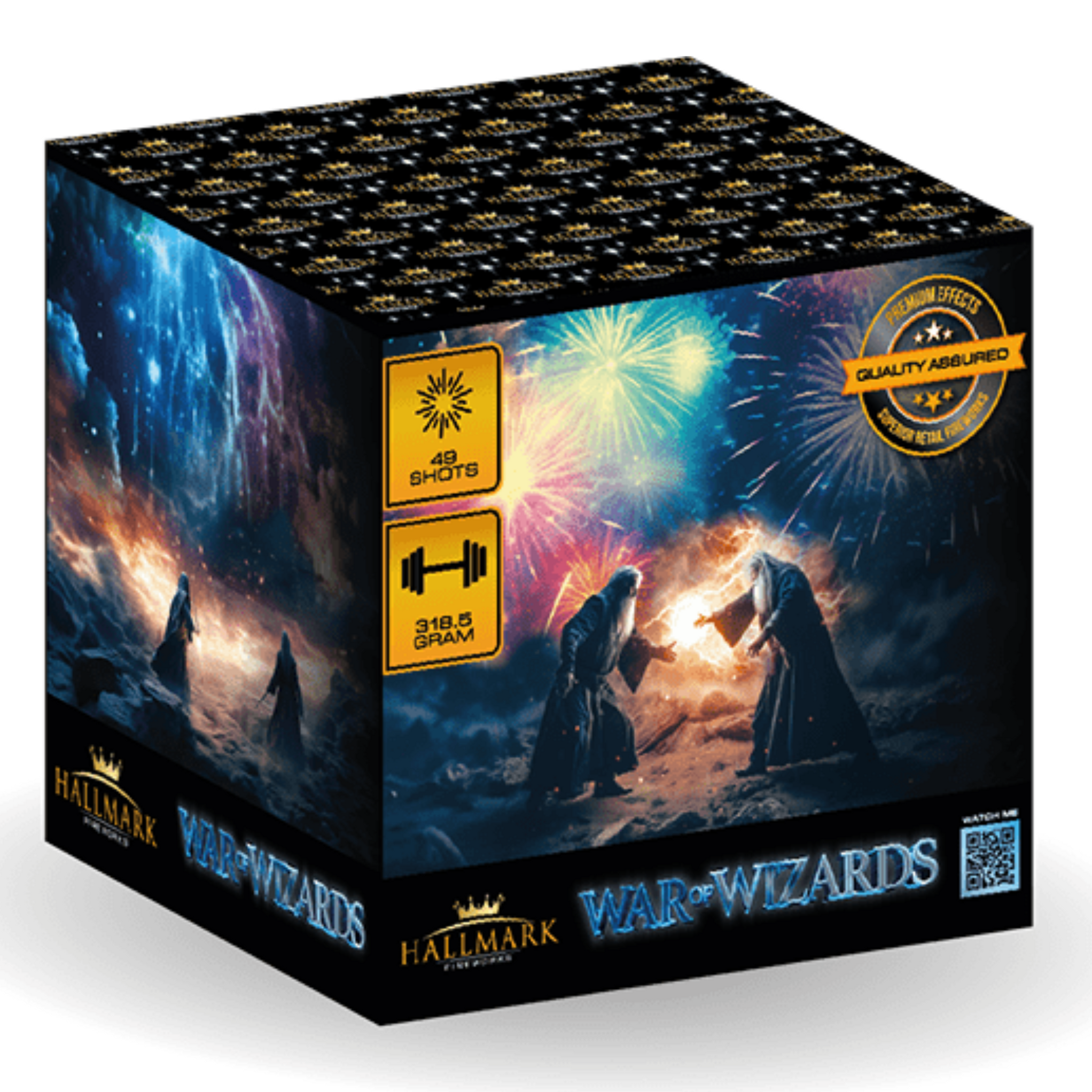 War Of The Wizards 49 Shot Single Ignition Cake by Hallmark Fireworks ...