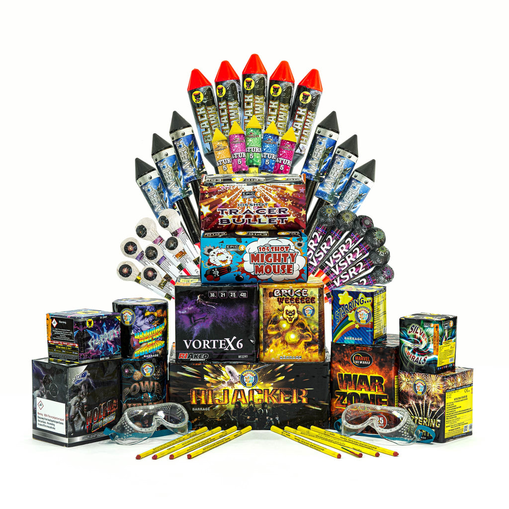 DIY Wedding Packs by Epic Fireworks