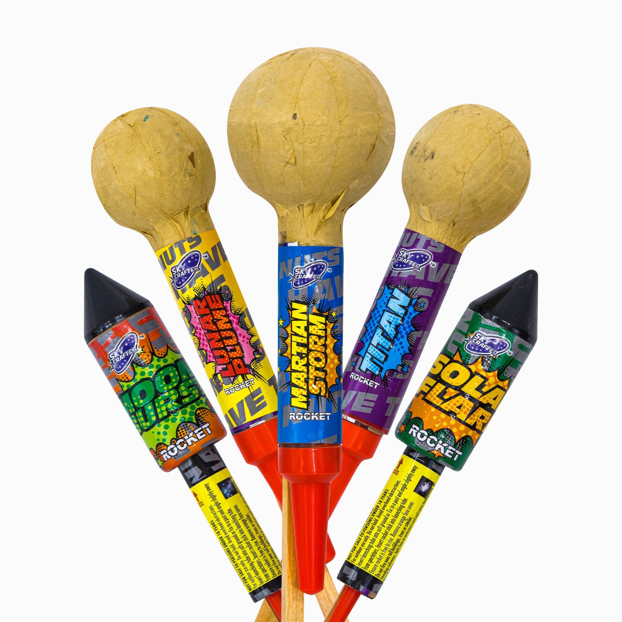 The Nuts Rocket Pack by Brothers Pyrotechnics — Epic Fireworks