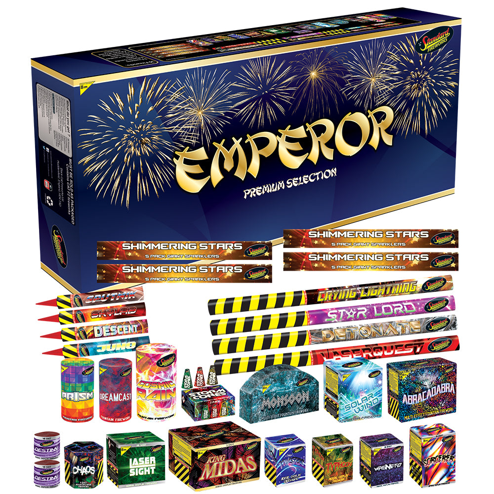 Emperor Selection Box by Standard Fireworks — Epic Fireworks