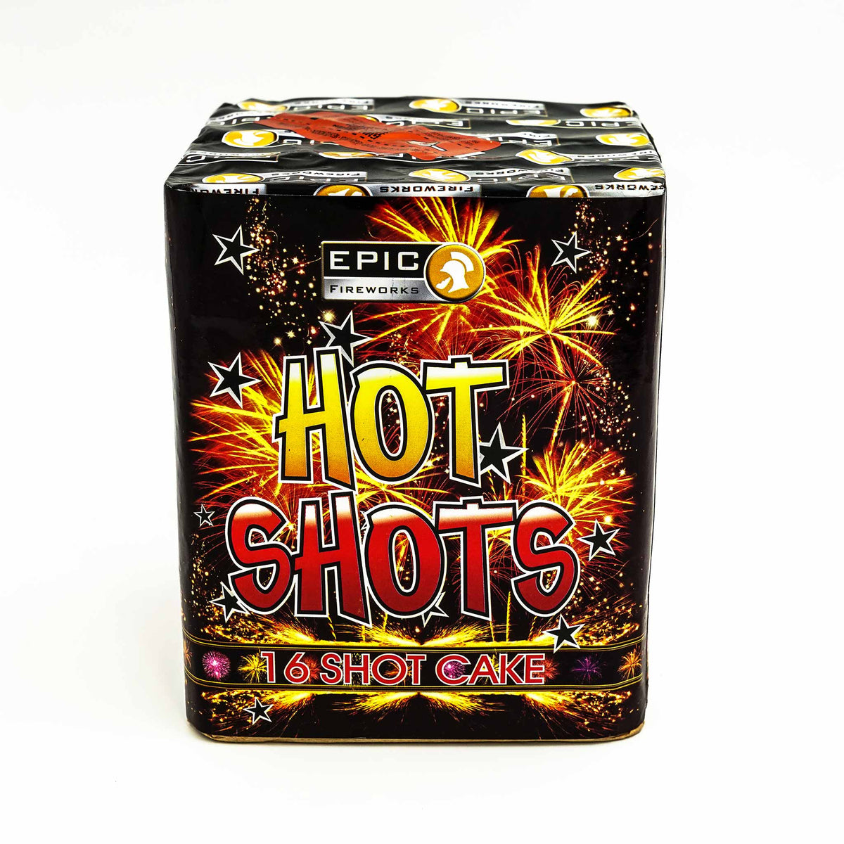 Hot Shots 16 Shot 1.3G Firework Cake by Epic Fireworks
