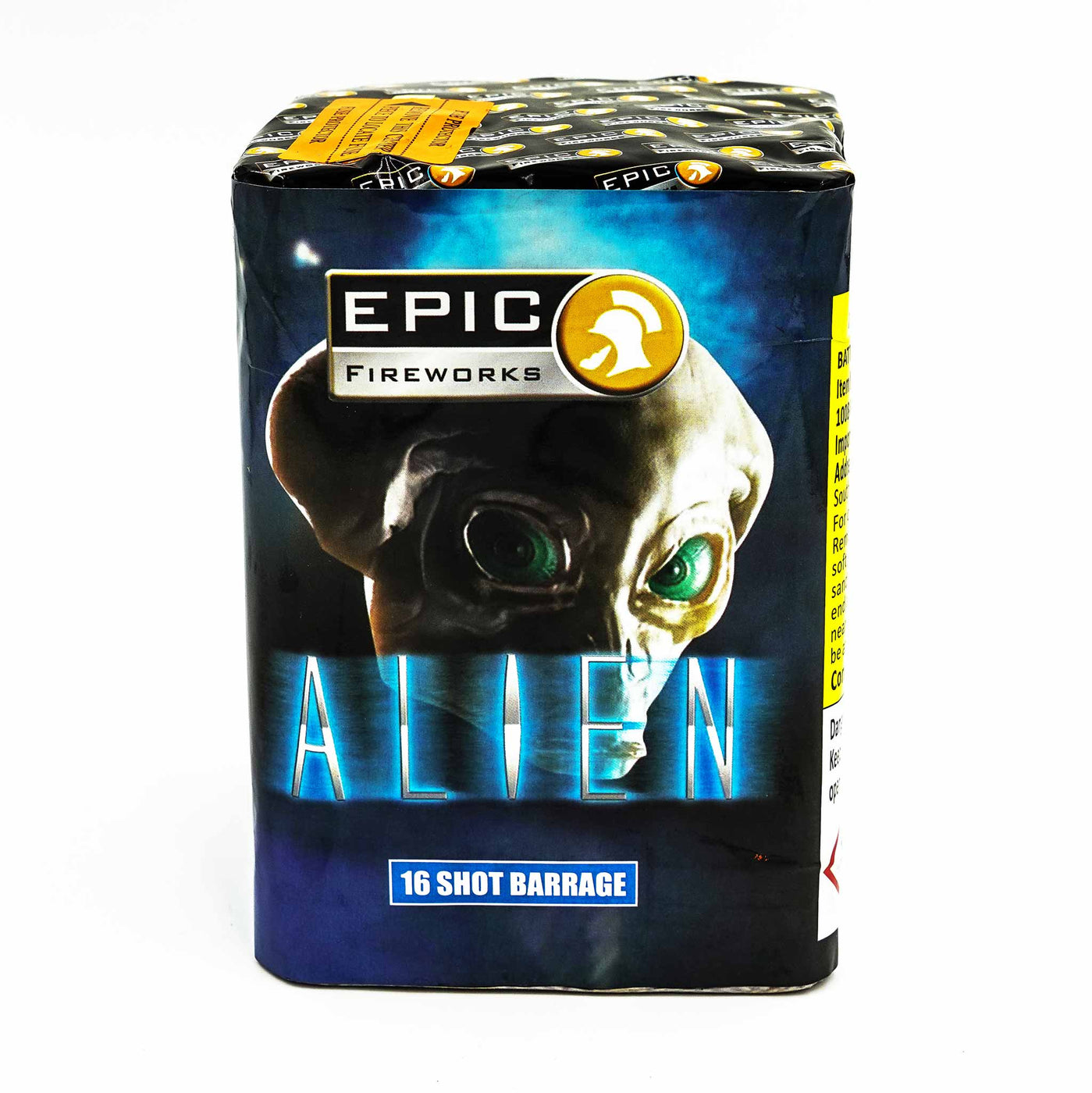 Alien 16 Shot 1.3g Firework Barrage by Epic Fireworks