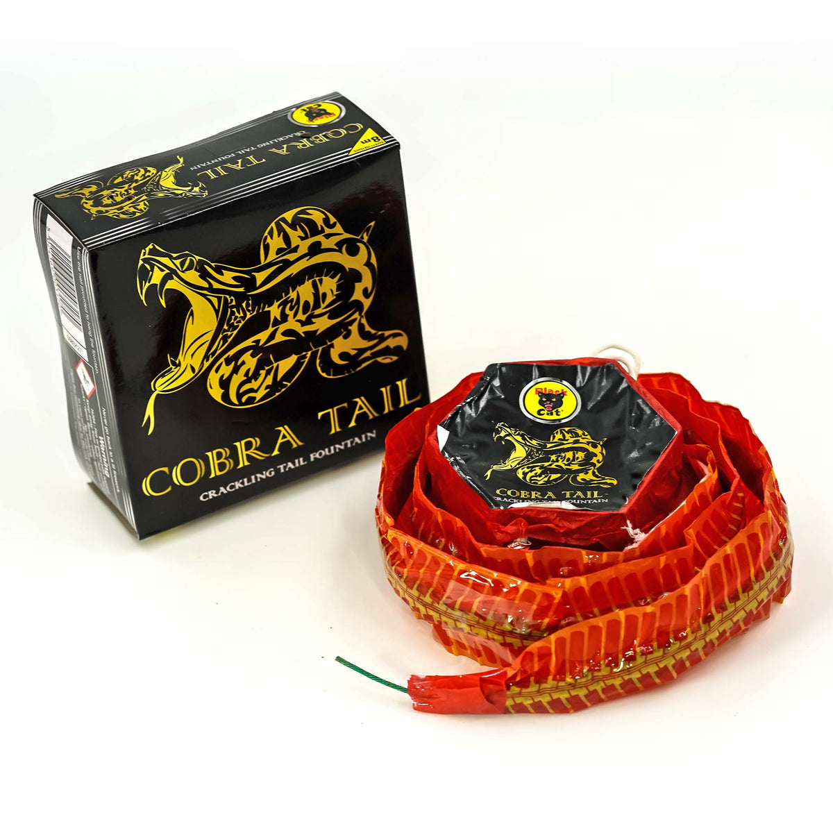 Cobra Tail Firework Fountain by Black Cat Fireworks — Epic Fireworks