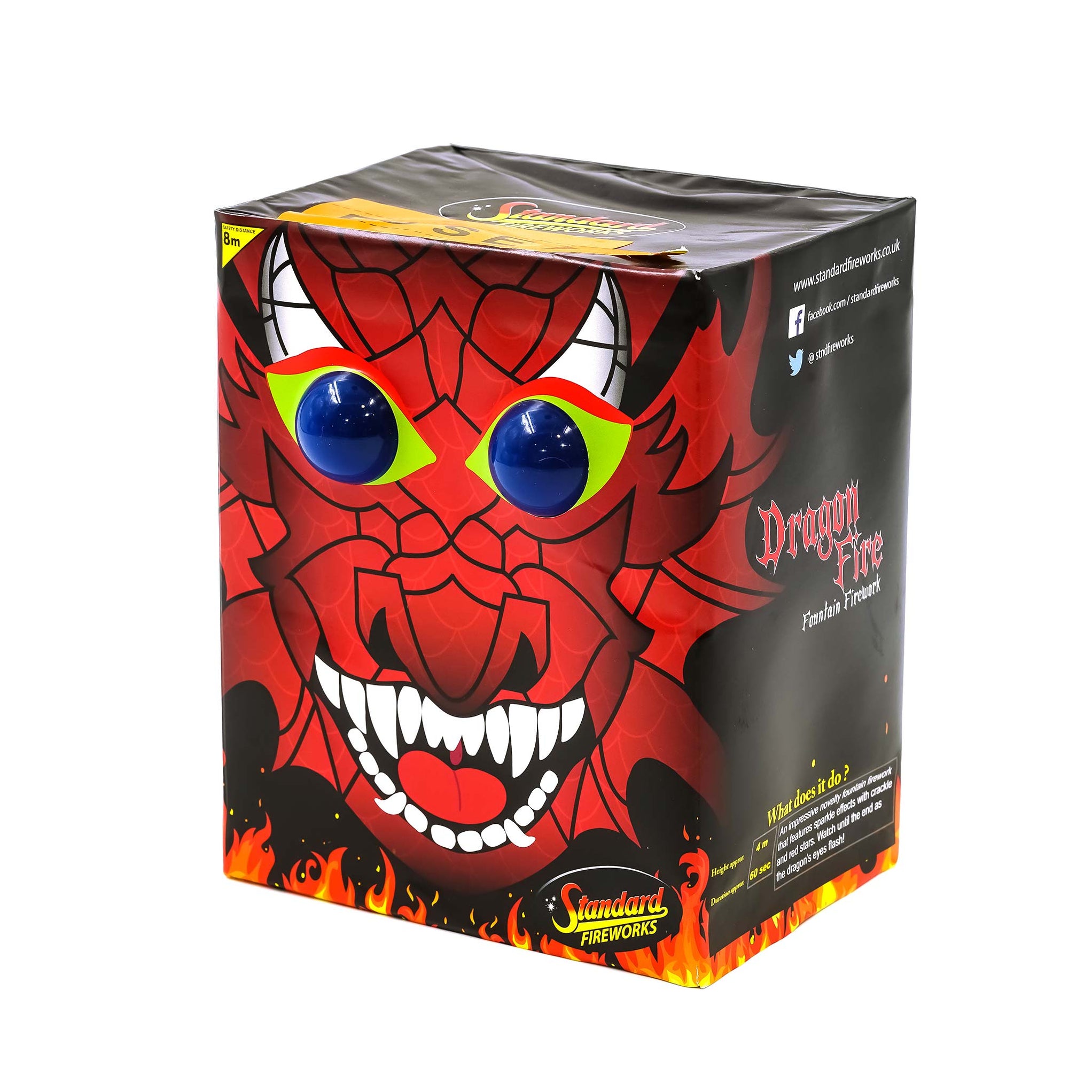 Dragon Fire Firework Fountain by Standard Fireworks — Epic Fireworks