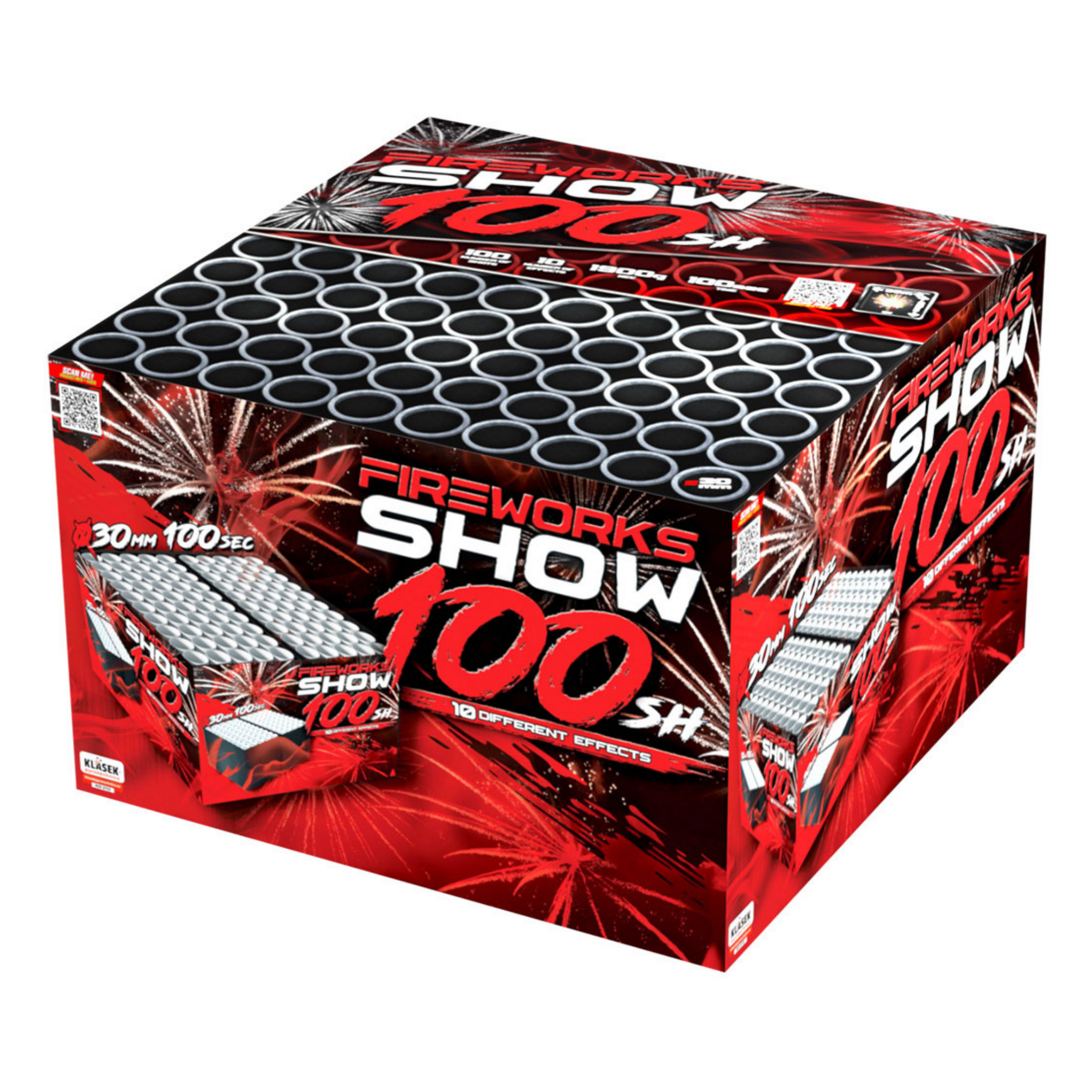 Fireworks Show 100 Shots Compound Firework Cake — Epic Fireworks