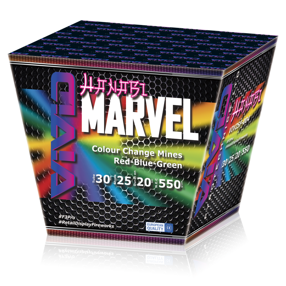Marvel Hanabi 25 Shot Firework Cake by Vivid Pyrotechnics — Epic Fireworks