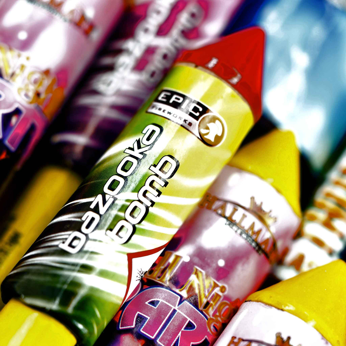 1.3G Pro Rocket Box 7 - 46 Display 1.3G Rockets — Epic Fireworks