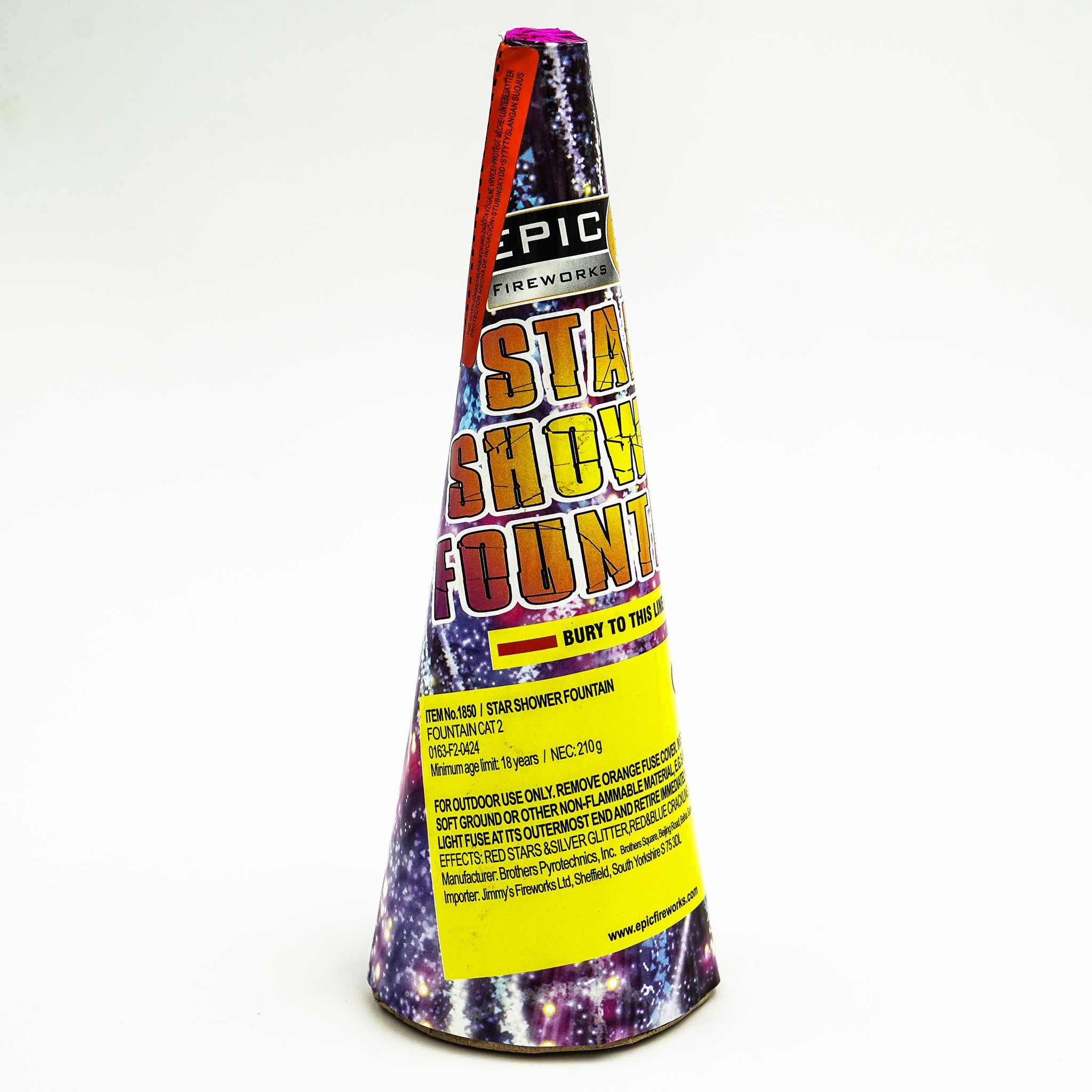 Firework Fountains by Epic Fireworks
