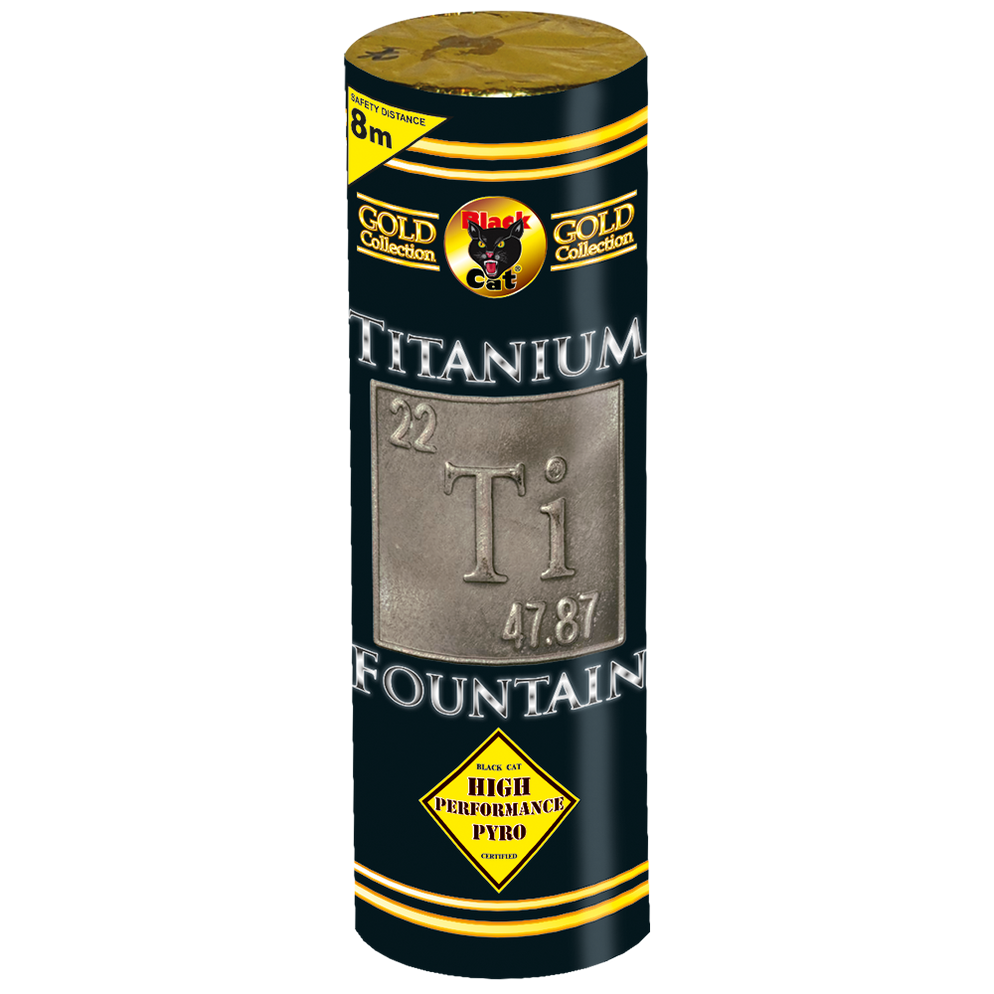 Titanium Firework Fountain by Black Cat Fireworks — Epic Fireworks