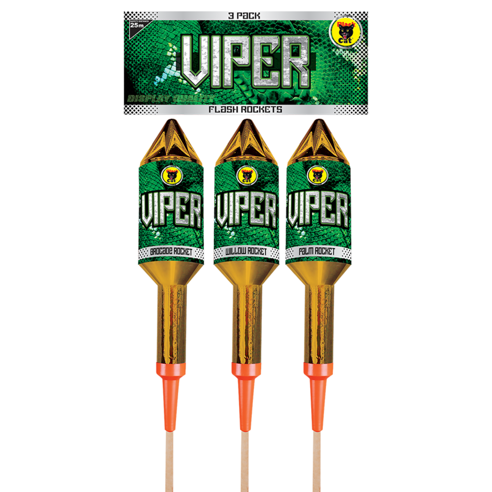 Viper Rocket Pack by Black Cat Fireworks — Epic Fireworks