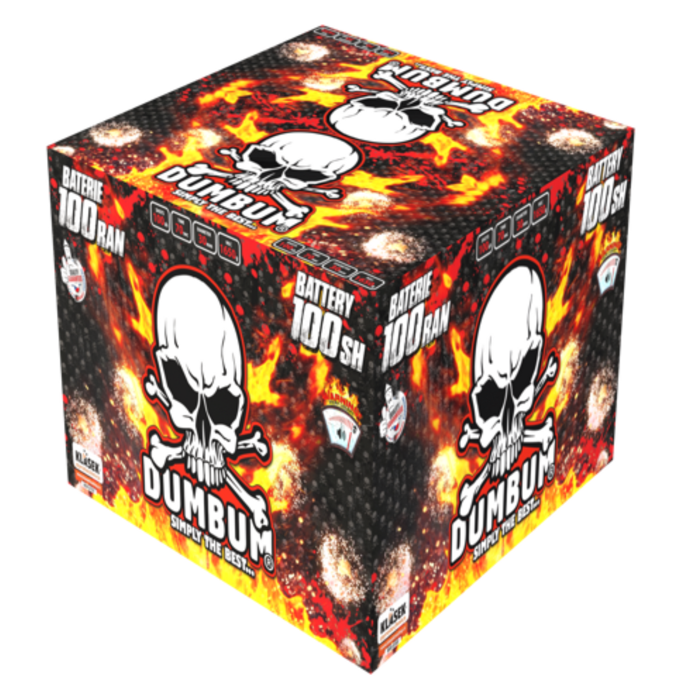 Dum Bum 100 Shot 1.3G Barrage by Klasek Fireworks — Epic Fireworks