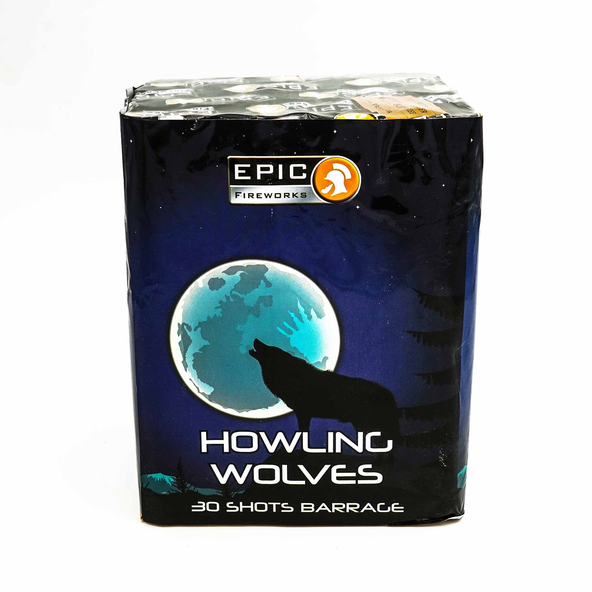Howling Wolves Firework Whistle Cake from Epic Fireworks