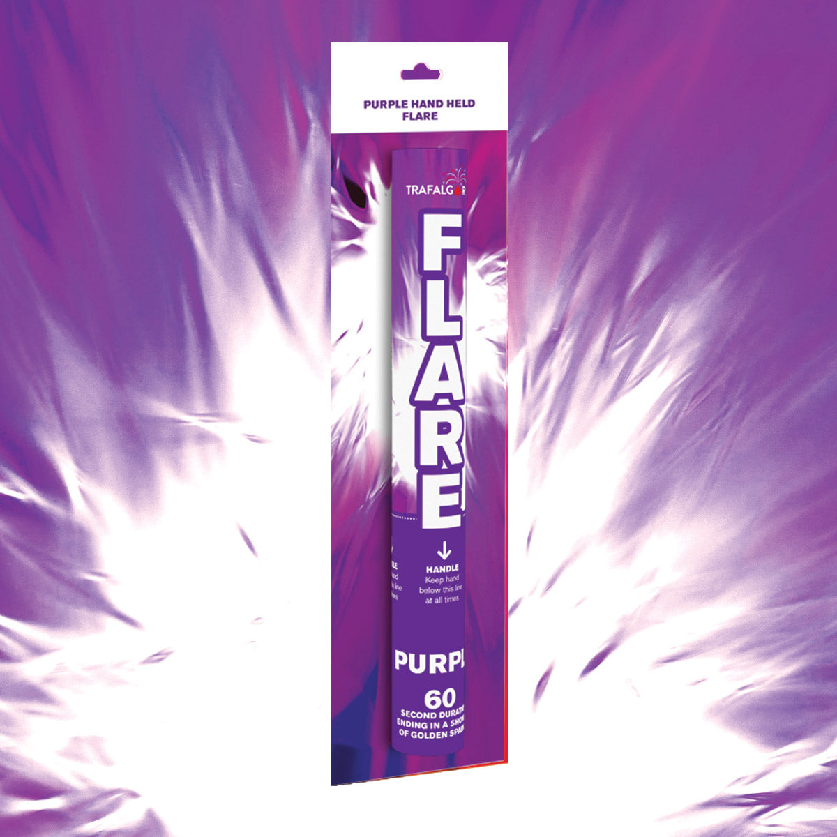 Purple Smoke Flare - Outdoor Use Only — Epic Fireworks