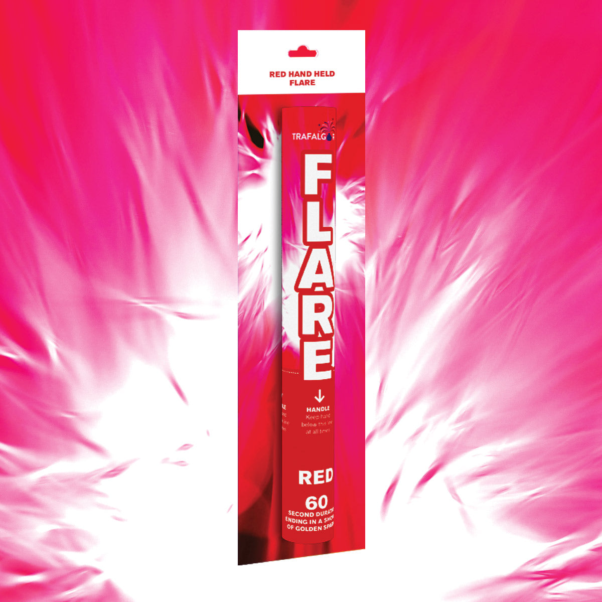 Red Smoke Flare - Outdoor Use Only — Epic Fireworks