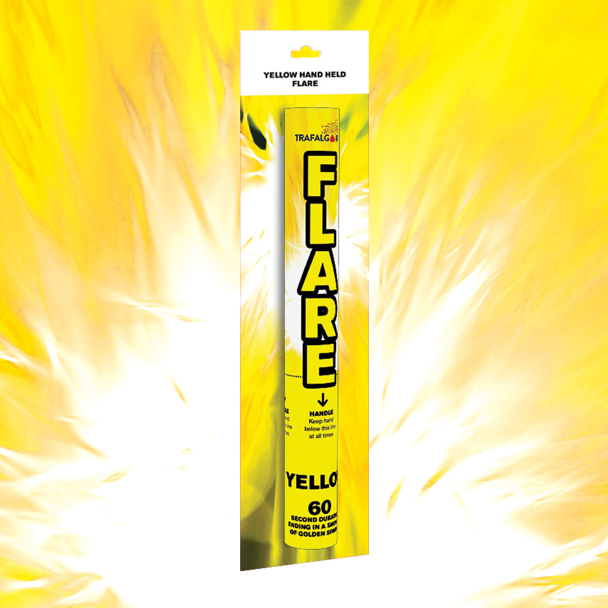 Yellow Smoke Flare - Outdoor Use Only — Epic Fireworks