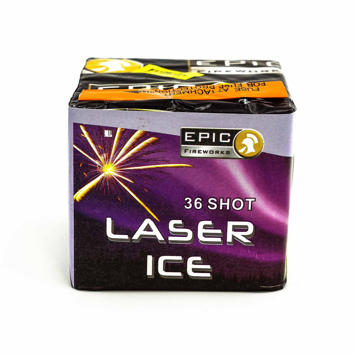 Laser Ice 36 Shot Firework Single Ignition Cake by Epic Fireworks