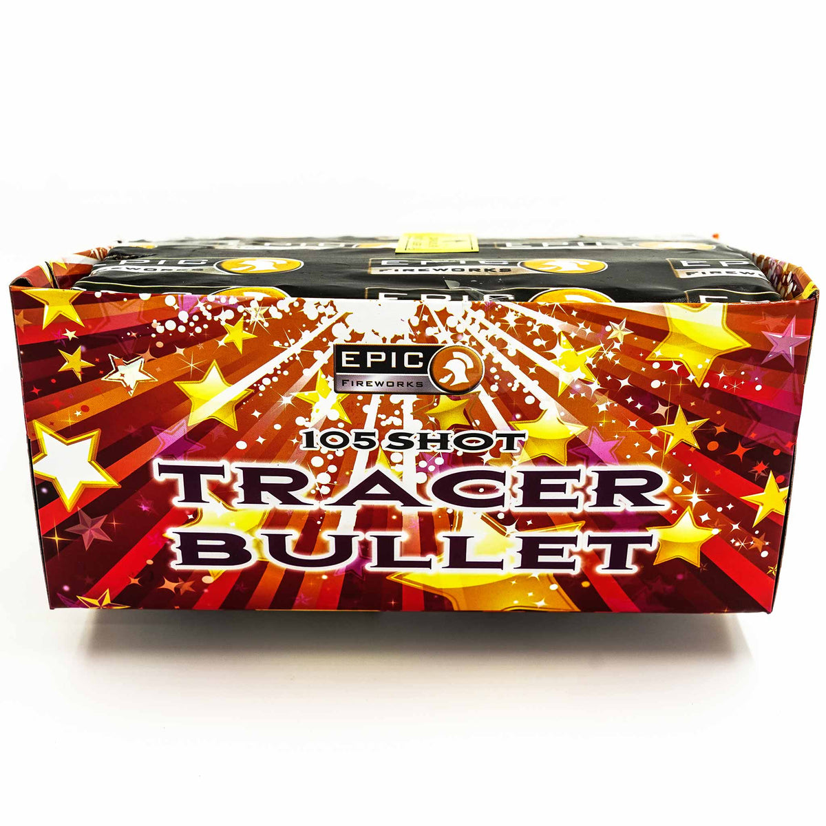 Tracer Bullet 105 Shot Fanned Barrage by Epic Fireworks